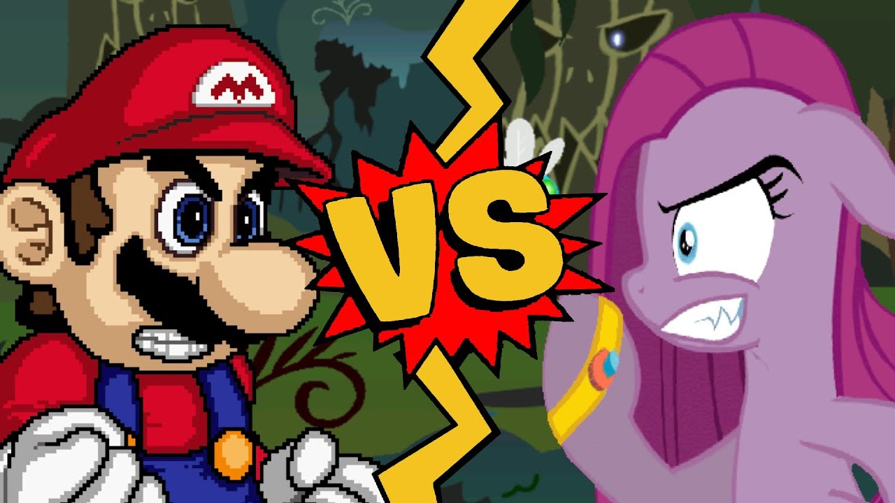 M.U.G.E.N. Battles | Mario vs Pinkamena | Nintendo vs My Little Pony ...