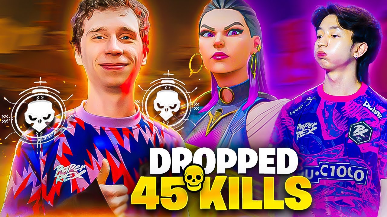 I DROPPED 45 KILLS AGAINST RADIANTS !!! ft. FORSAKEN | PRX SOMETHING ...