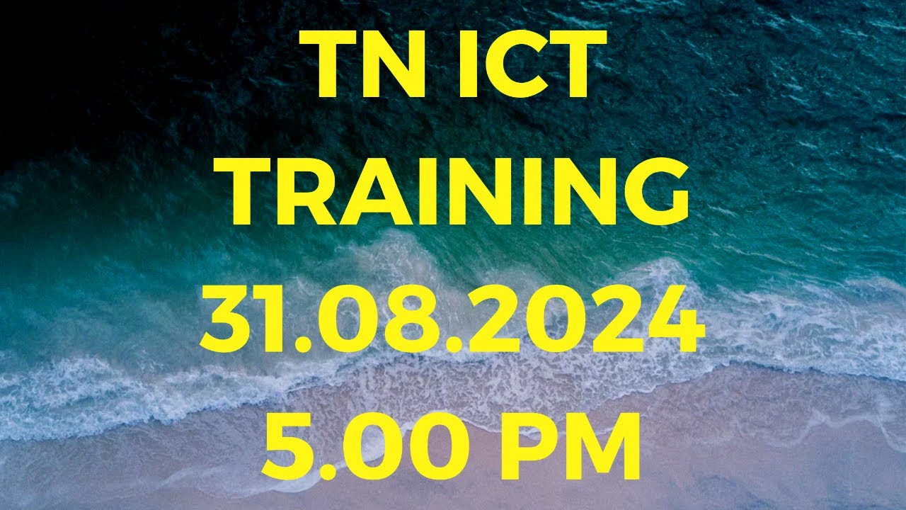 TN ICT TRAINING - YouTube