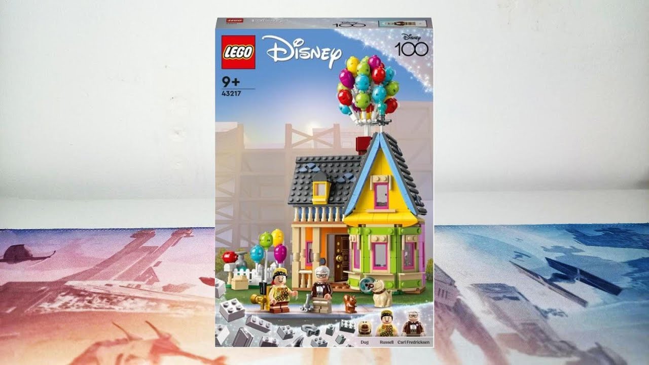LEGO UP House 43217 Disney Set Review - YouTube
