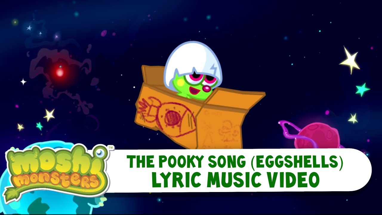 Moshi Monsters | The Pooky Song (Eggshells) | Lyric Music Video - YouTube