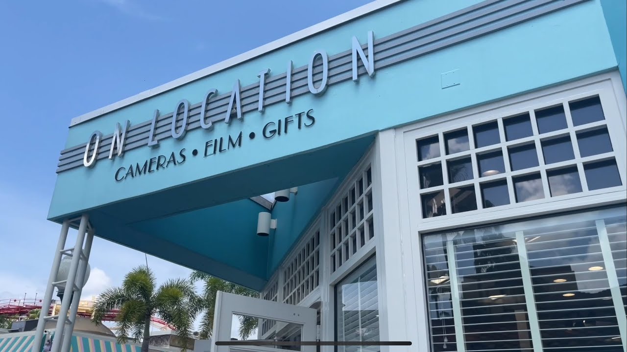 Lights Camera Action/On Location store 1991 and now Universal Studios ...