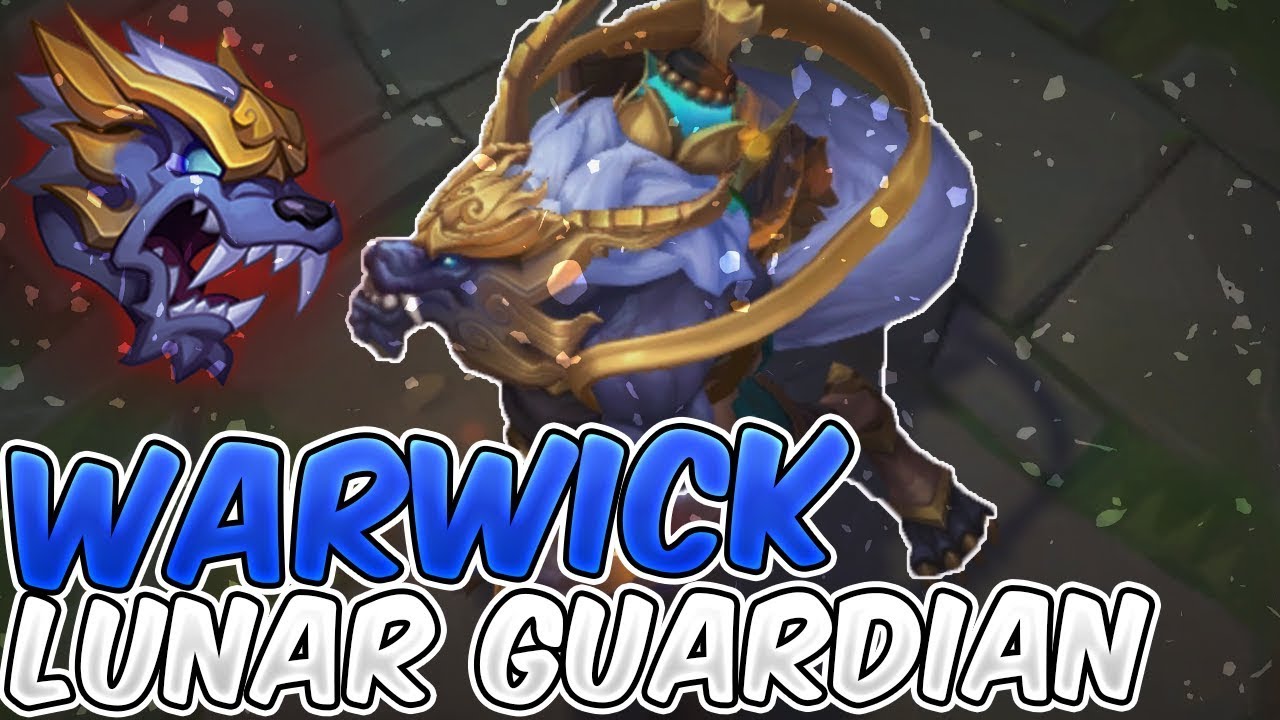 Lunar Guardian Warwick New Skin Full Gameplay - New Warwick Lunar ...