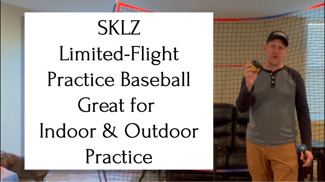 REVIEW: SKLZ Impact Limited-Flight Practice Baseball - YouTube