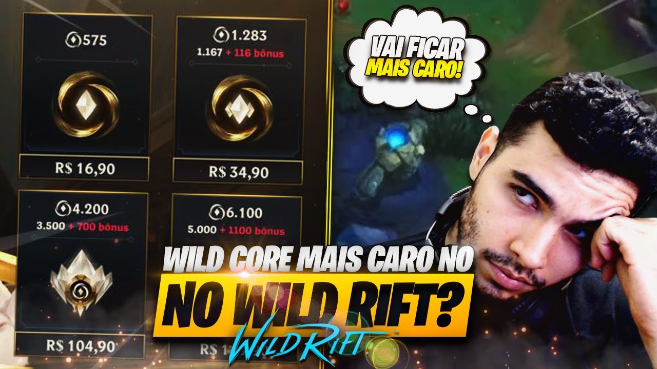 2 Promoção Para Comprar SKINS no WILD RIFT! Wild Cores Mais CAROS ...