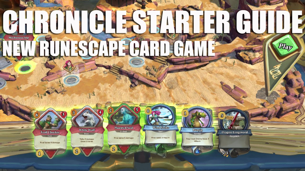 Chronicle: STARTER GUIDE (NEW RuneScape Card Game) - YouTube