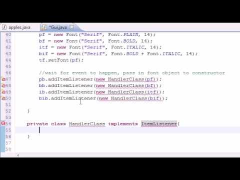 Java Programming Tutorial - 67 - JRadioButton Final Program - YouTube