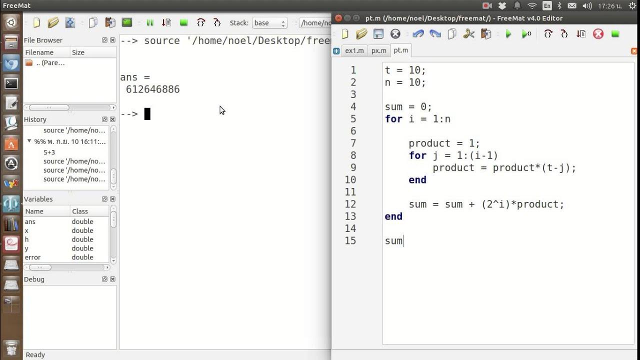 FreeMat Tutorial Part 2 - YouTube