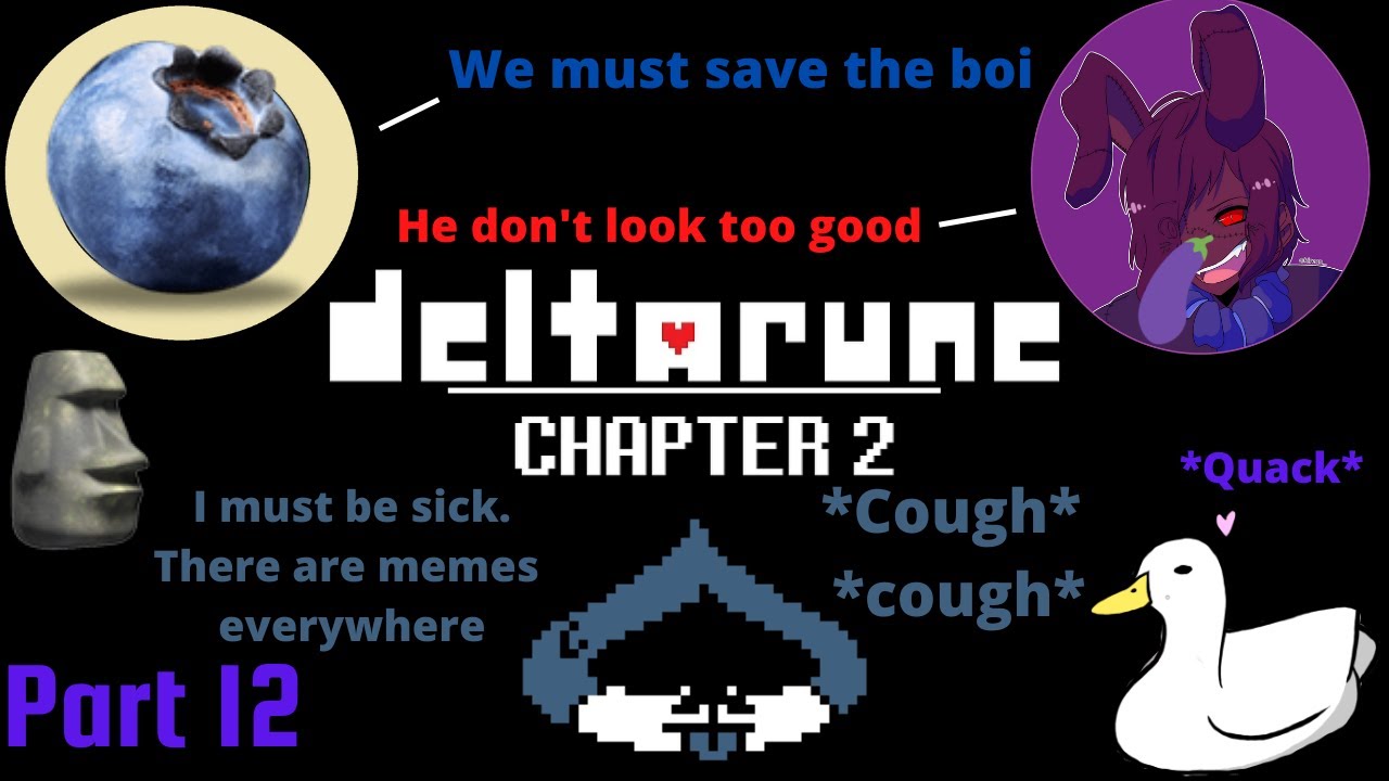Quest to Save Lancer! : Let's Play deltarune Chapter 2 - YouTube