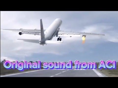 Fine Air flight 101 - original sound - YouTube