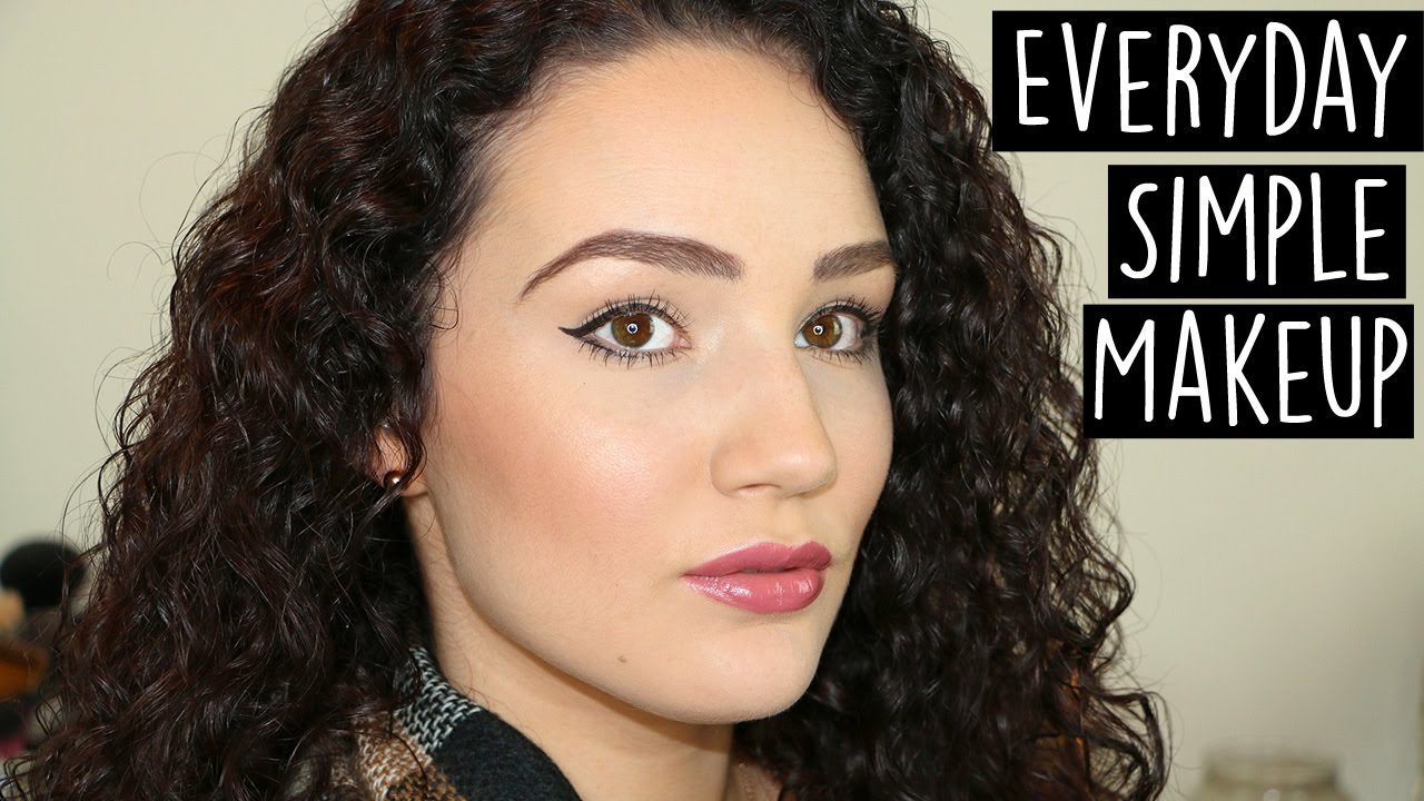 Everyday Makeup Routine for Work - Simple but Glam - YouTube