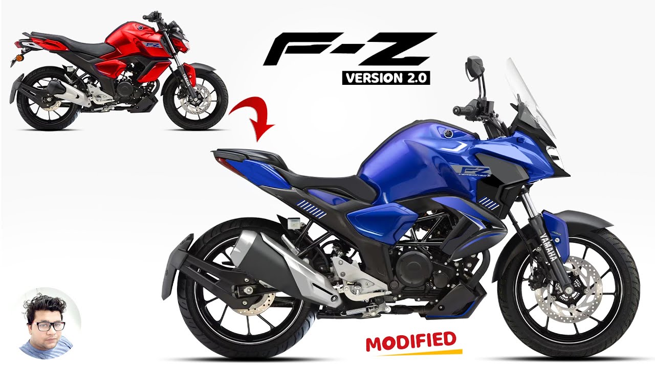 Yamaha FZ Version 2.0 Bike Modification - YouTube