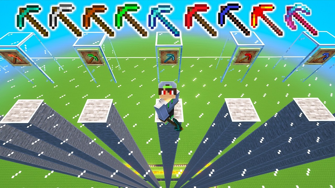 Epic Pickaxes for Stone Mining! | Minecraft - YouTube