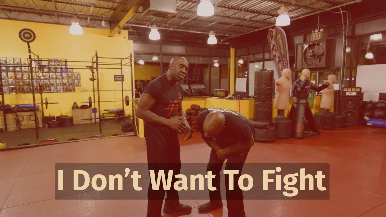 I Don’t Want To Fight - Self Defense Techniques - YouTube