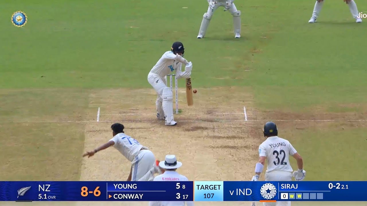 India vs New Zealand 3rd Test Match 2024 Day : 1 Highlights Full Match ...