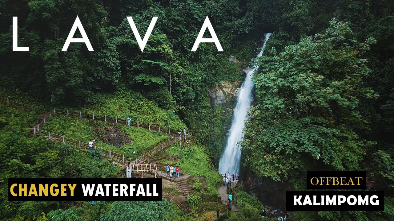 Lava Rishop Kalimpong | Changey Waterfall | Kolkata to Lava Rishop ...