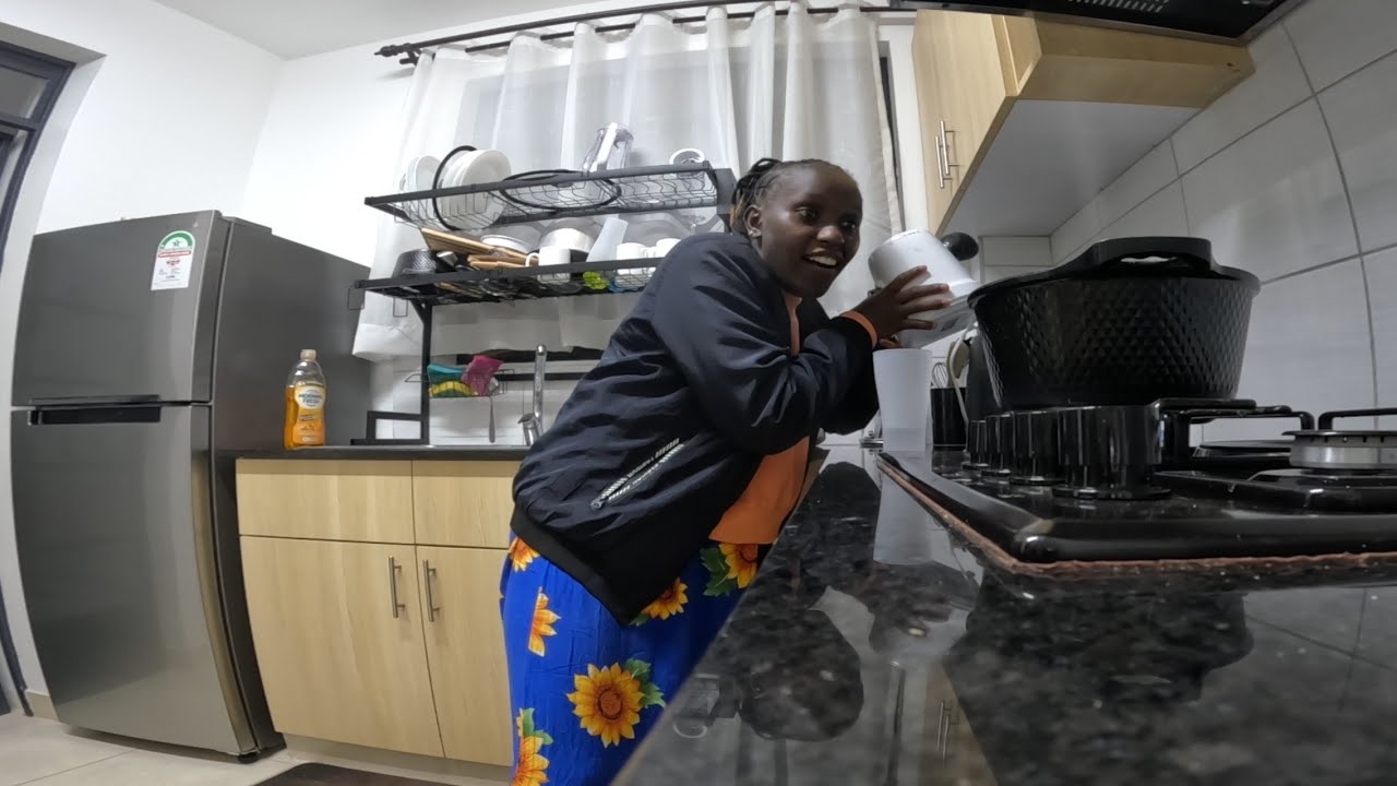 First time cooking in a modern kitchen 😍Unbelievable experience - YouTube