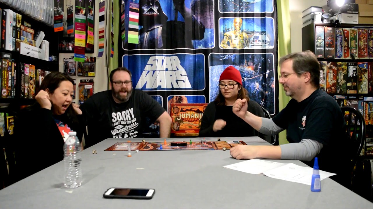 Full Playthrough Jumanji by Cardinal Games - YouTube