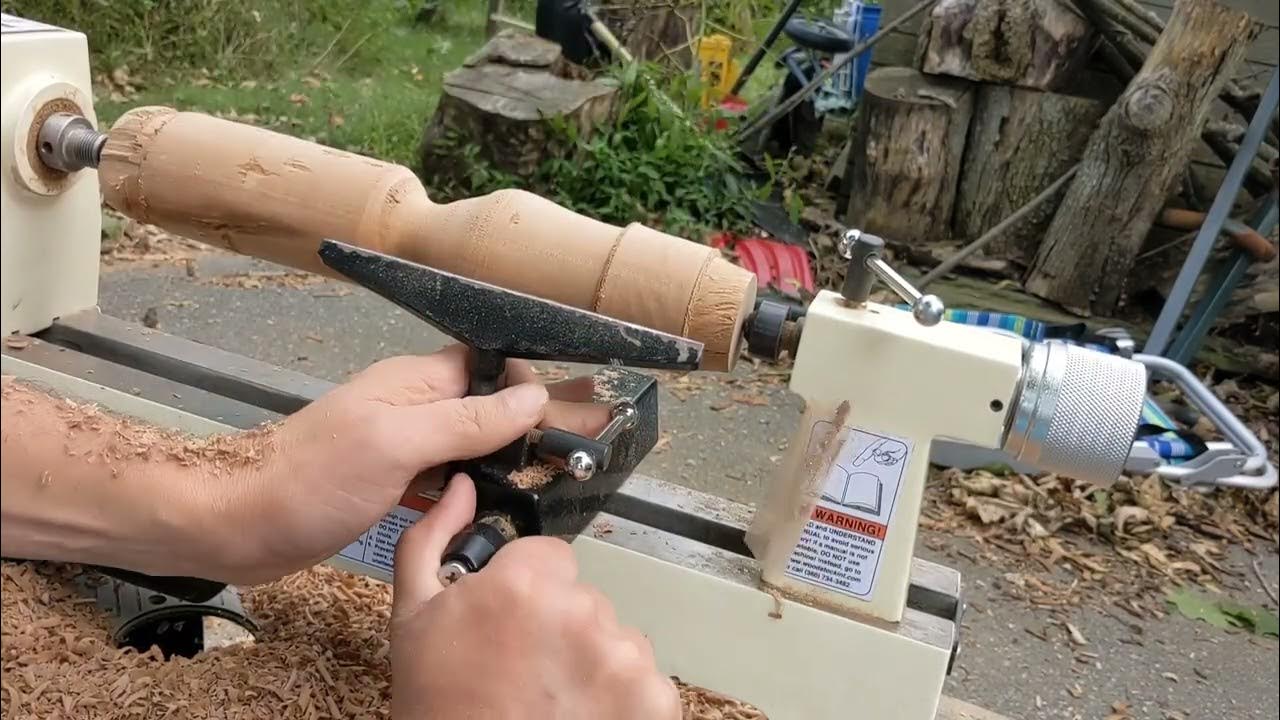 Wood Turning: Making a carver's mallet for a Christmas gift - YouTube