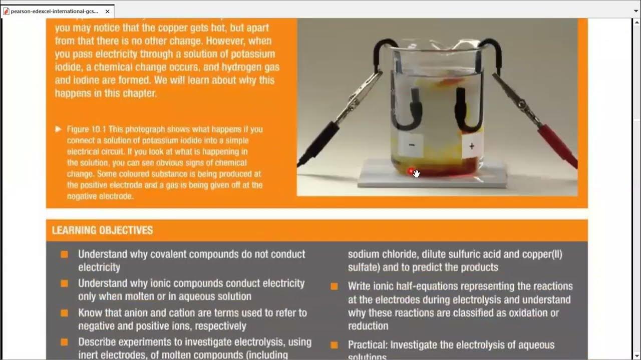 Edexcel IGCSE Chemistry (9-1) | Unit 1 | Principles of Chemistry | Chap ...