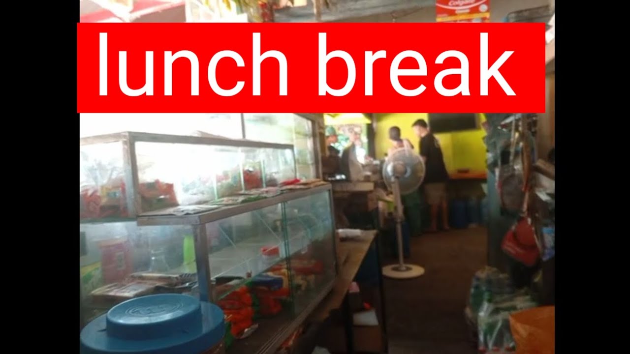 break time na naman guys,kain na muna - YouTube