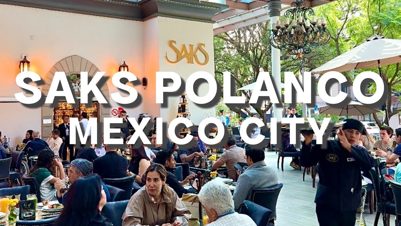Saks Polanco: Iconic Sunday Brunch in Mexico City - YouTube