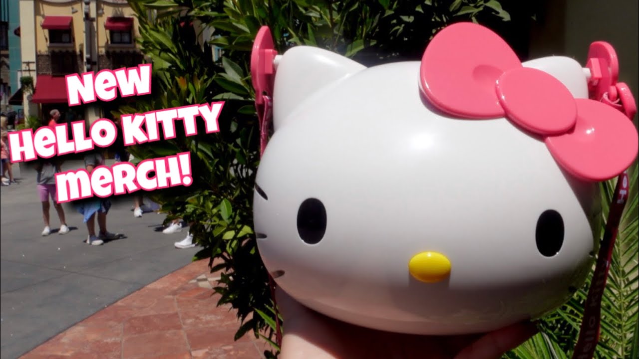 Universal Studios Hollywood! Hello Kitty Merch and Updates - YouTube
