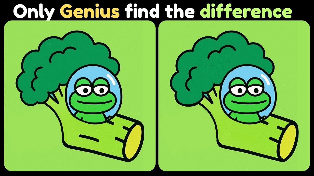 Spot The Difference #4 : Only 1% Can Spot All 3 Differences! On the ...