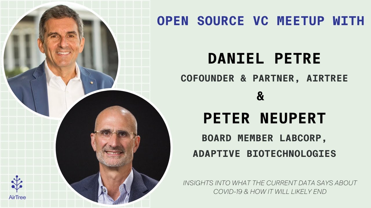 Daniel Petre (Cofounder & Partner, AirTree) & Peter Neupert (Board ...