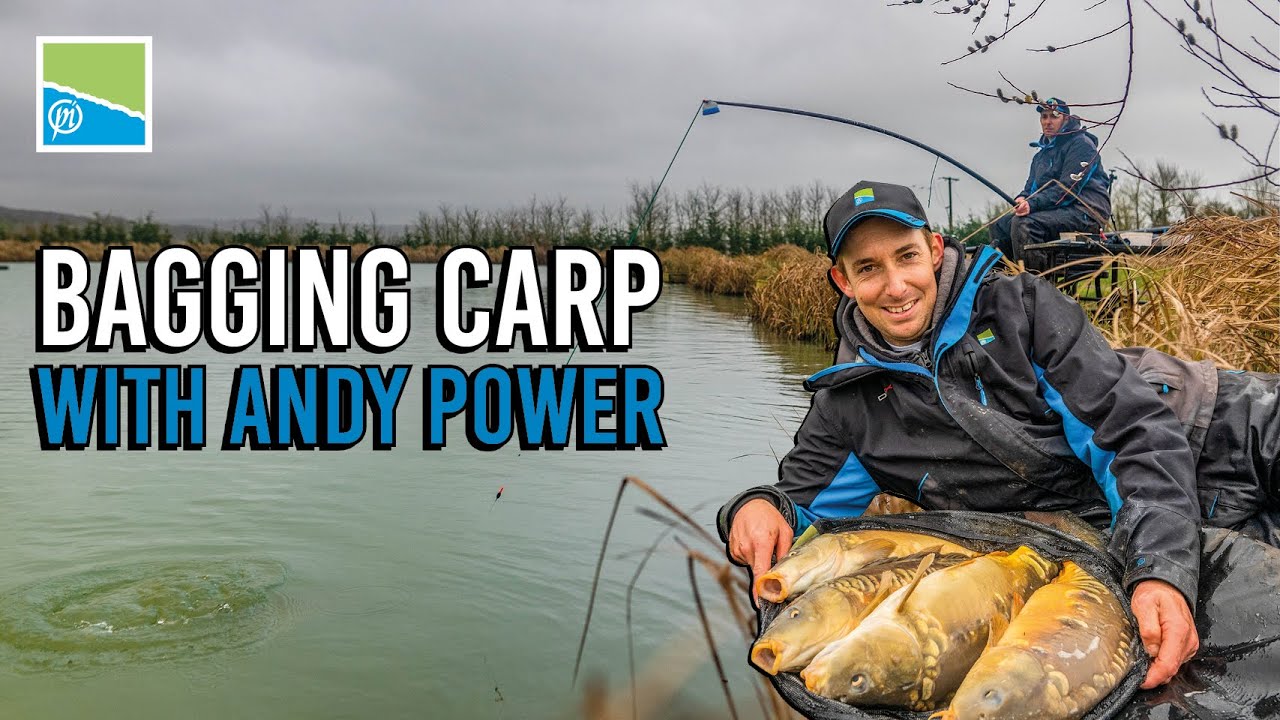 Andy Power Bagging Carp In The Spring | Todber Manor Fishery - YouTube