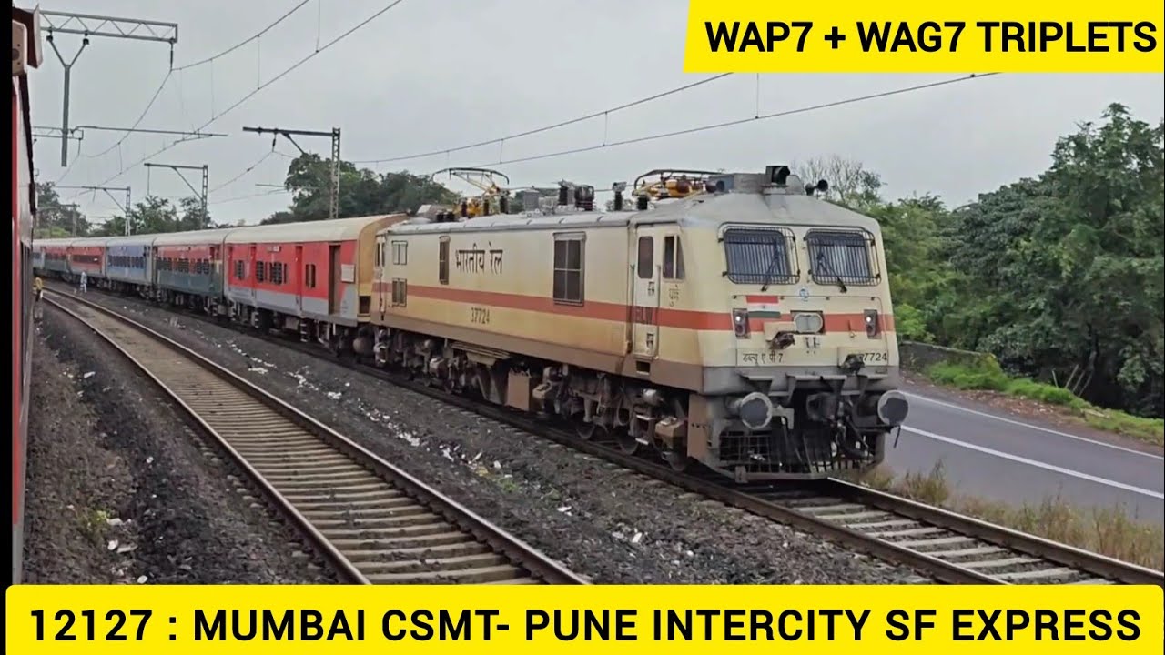 22160 : Chennai - Mumbai SF Express Crossing 12127 : Mumbai - Pune ...