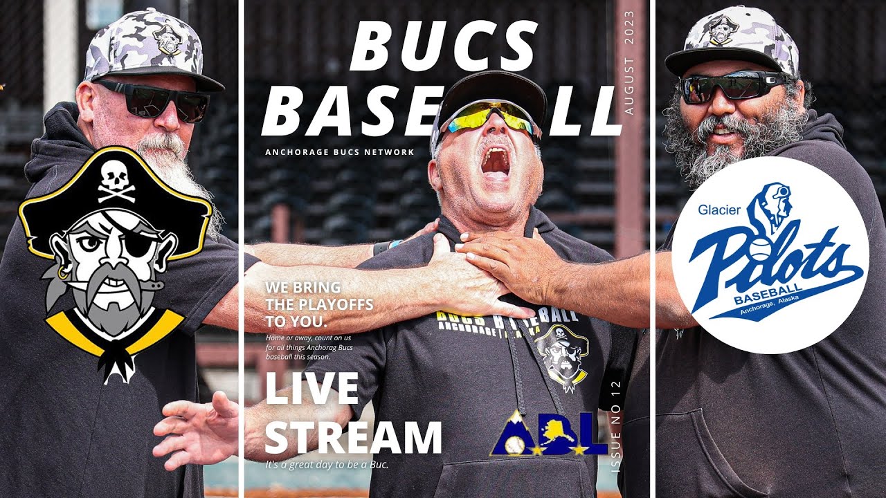 LIVE ALASKA BASEBALL LEAGUE PLAYOFFS | Anchorage Bucs @ Anchorage ...
