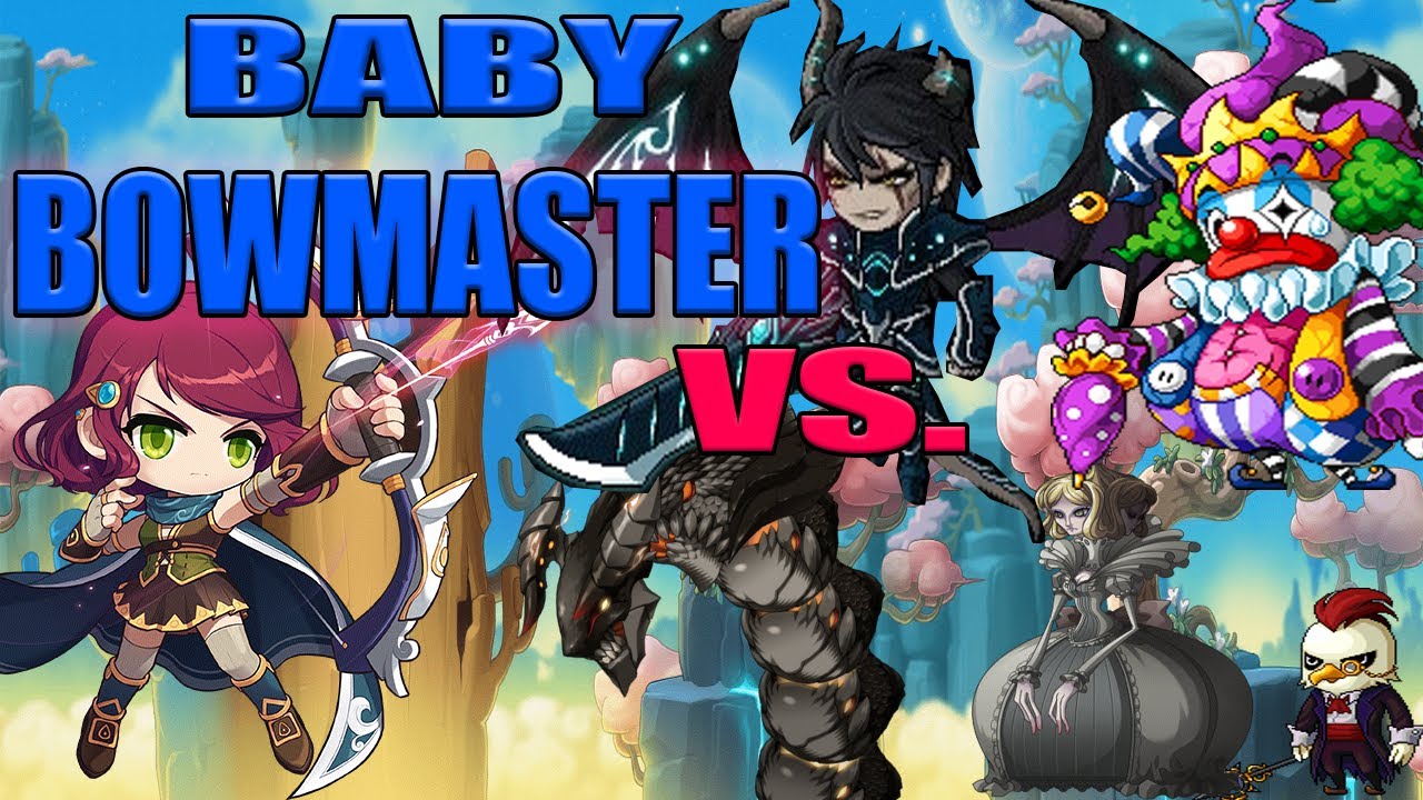 5/7 Days Old Bowmaster SOLO Weekly Bossing (5/7K stat) - YouTube