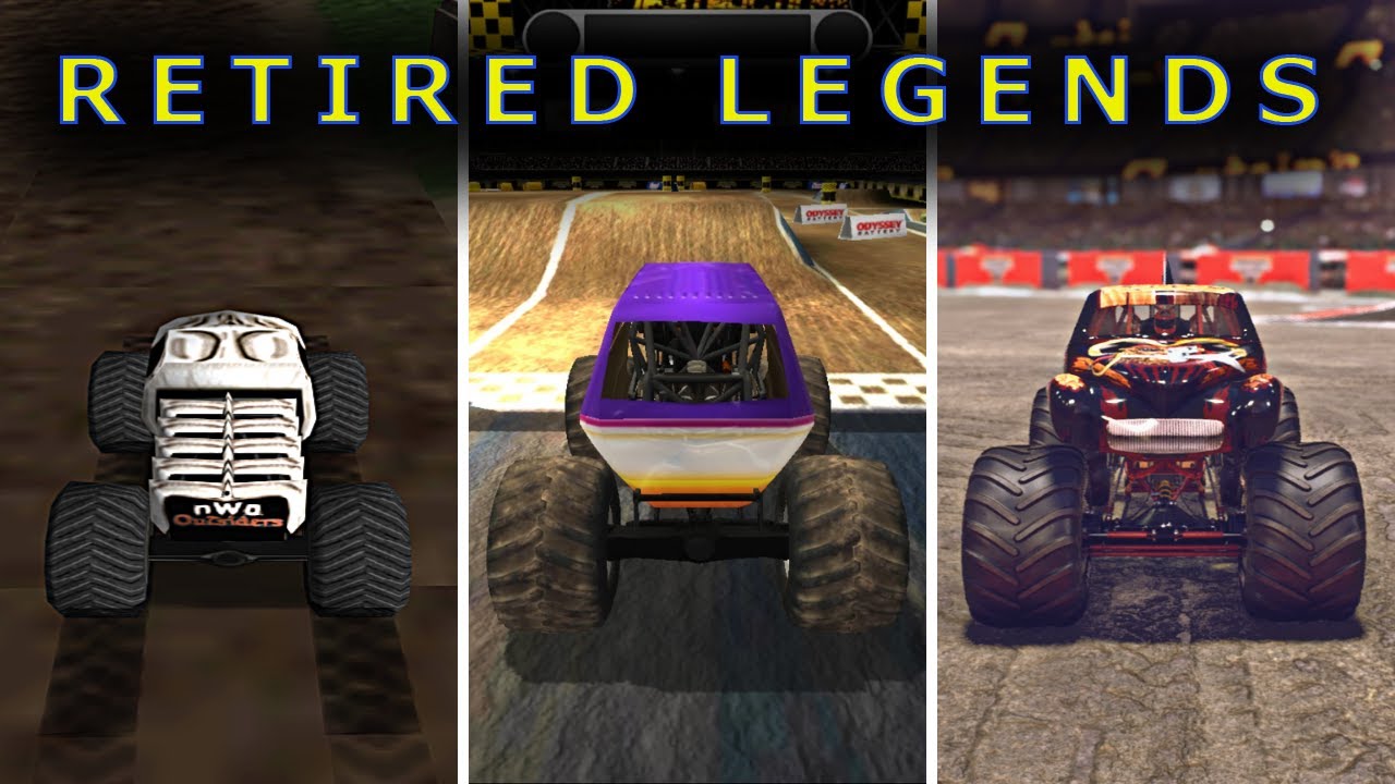 10 Retired Monster Trucks We All Miss #monsterjam - YouTube
