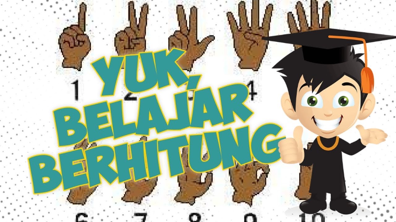Belajar berhitung 1-10-Bahasa isyarat (SIBI) #Bahasaisyarat #mdvi - YouTube