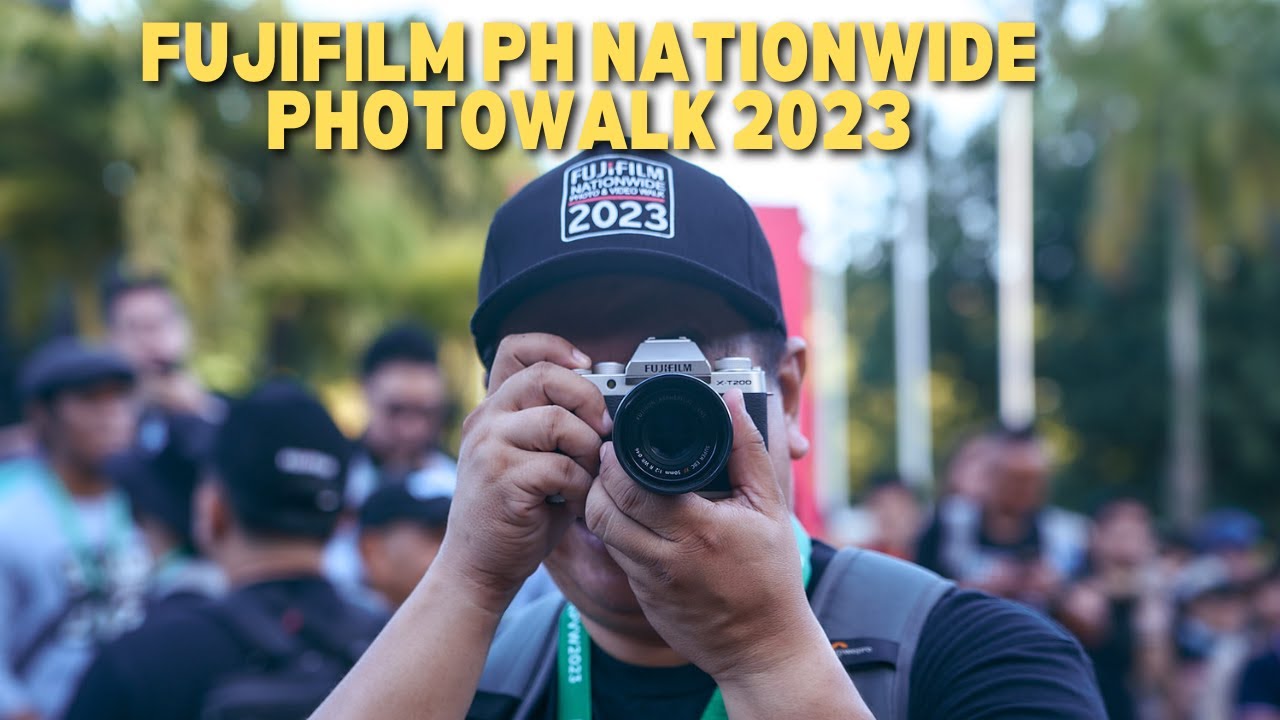 VLOG - FUJIFILM PH NATIONWIDE PHOTOWALK 2023 - YouTube