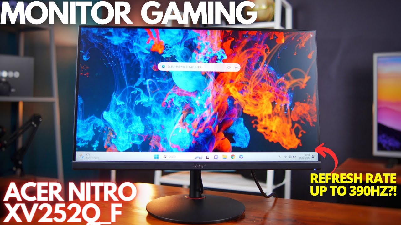 MONITOR GAMING REFRESH RATE 390HZ! Review Monitor Gaming Acer Nitro ...