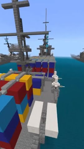 Minecraft ship #minecraft #battle ship - YouTube