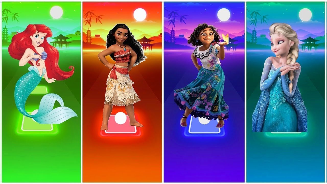 !! The Little Mermaid 🆚 Encanto Mirabel 🆚 Anna Frozen 🆚 Encanto Mirabel ...