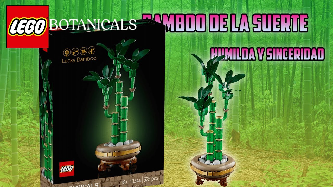Bambú de la suerte Lego (Colección Botánica) - YouTube