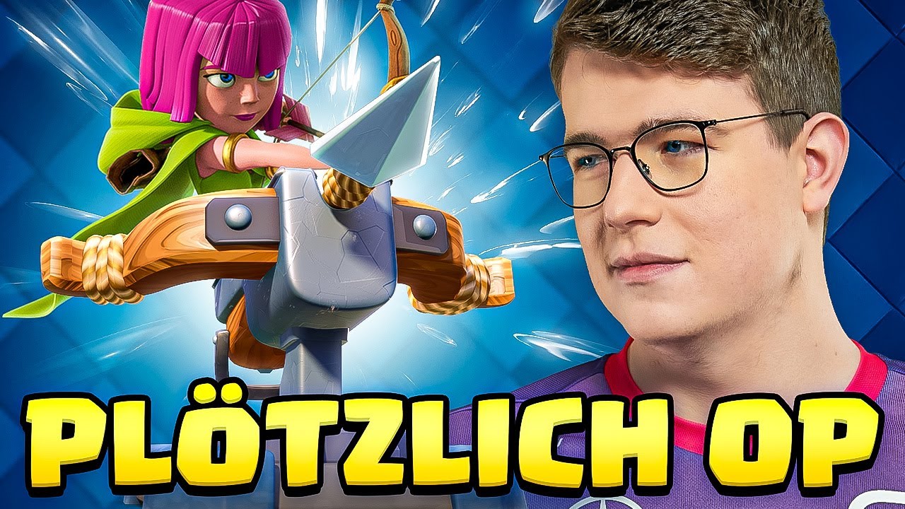 😱🥇X-BOGEN CYCLE ist PLÖTZLICH OP ... (100% nervig) | Clash Royale ...