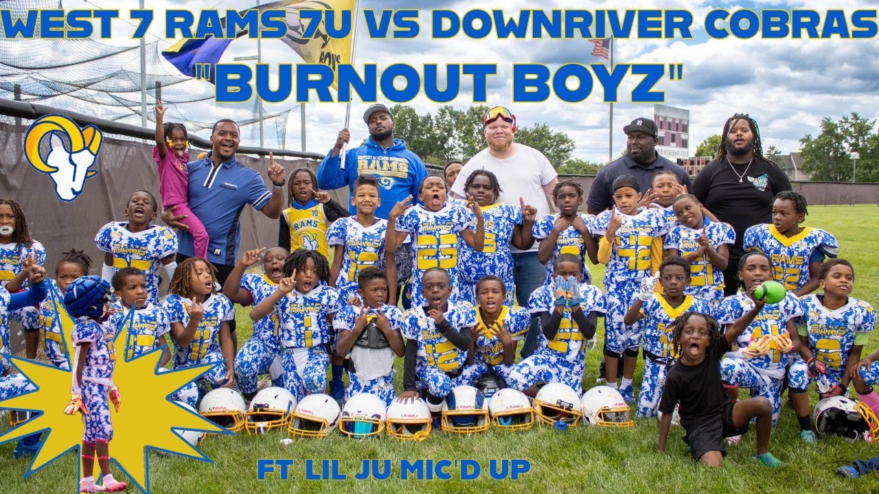 THIS 7U SCORED FIRST PLAY OF THE GAME 😳🤯 | West 7 Rams vs Downriver ...