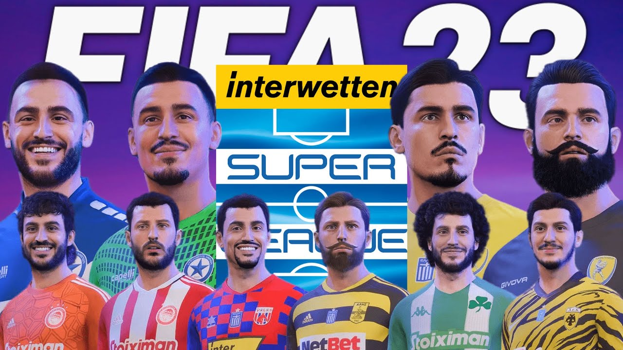 GREEK SUPER LEAGUE | FIFA 23 mod - YouTube