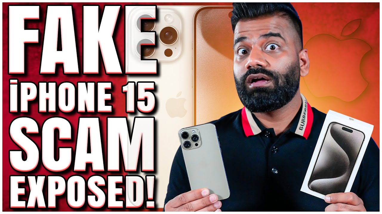 Fake iPhone 15 Pro Max SCAM Exposed🔥🔥🔥 - YouTube