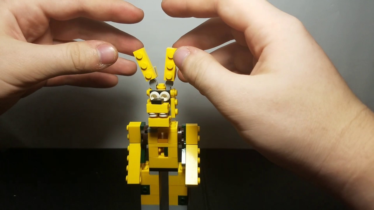 Lego springtrap moc (fnaf) - YouTube