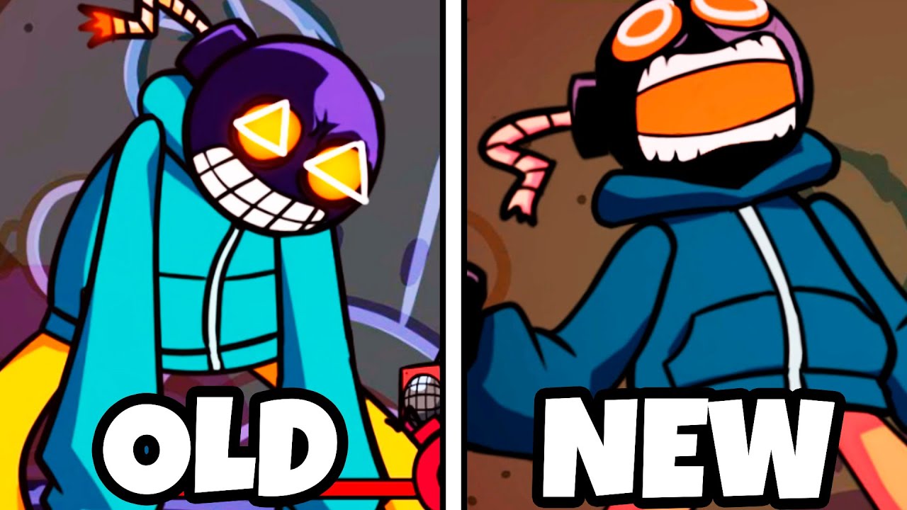 Whitty(Ballistic) - OLD vs NEW (FNF Mod Hard/Whitty Definitive Edition ...