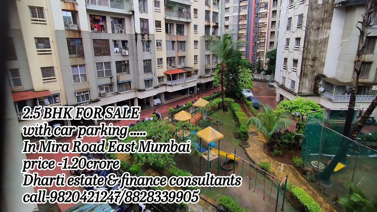 3BHK for sale with car parking in shanti garden, Mira road Mumbai..call ...