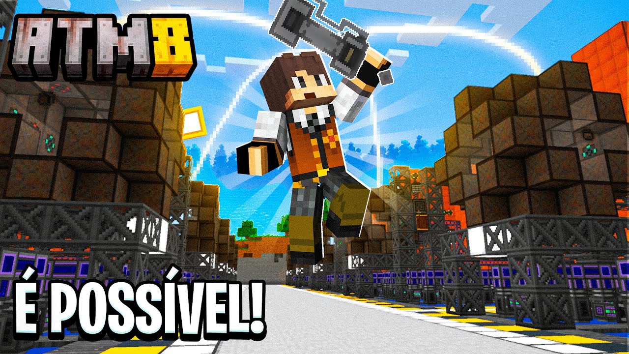 ENCHI O INFINITY HAMMER COM ESSA TÉCNICA ABSURDA! #ATM8 96 - YouTube