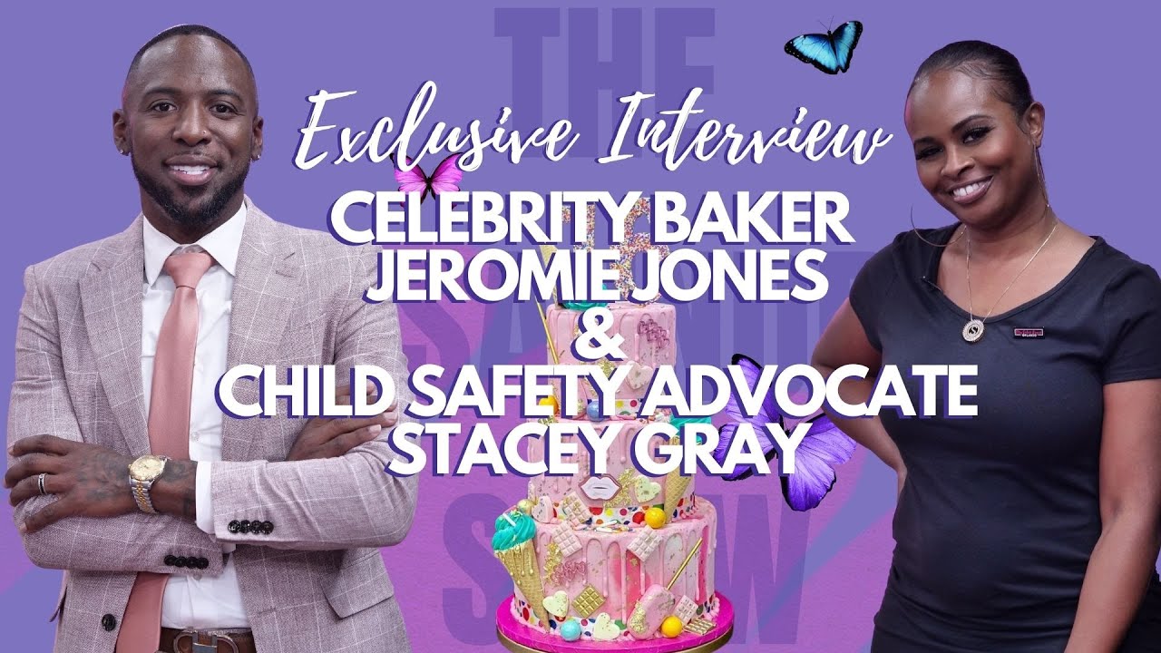 Celebrity Baker Jeromie Jones and Child Safety Advocate Stacey Gray ...