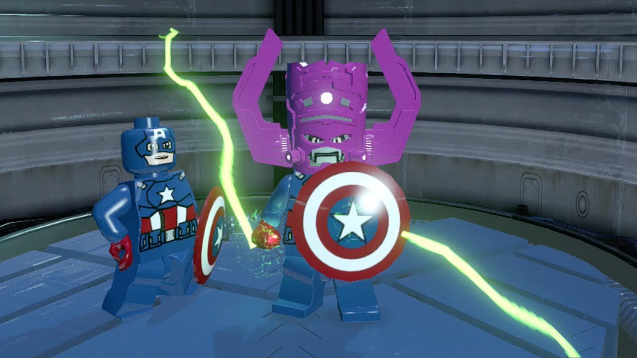 Captain Galactus (Custom Build) LEGO Marvel Super Heroes - YouTube